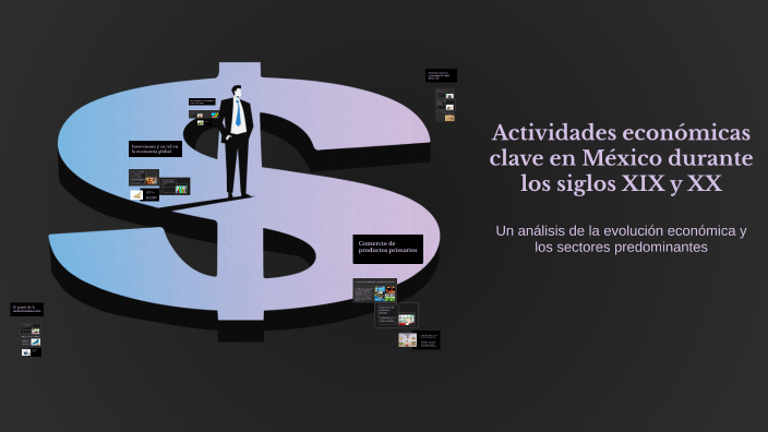 Actividades económicas clave en México durante los siglos XIX y XX by ...