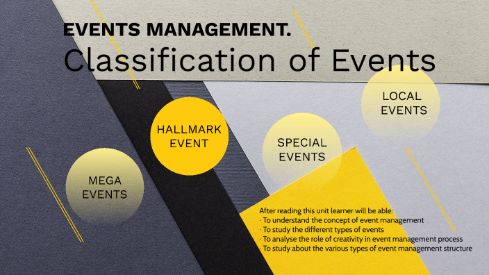 CLASSIFICATION OF EVENTS by Moises Mex Carrillo on Prezi