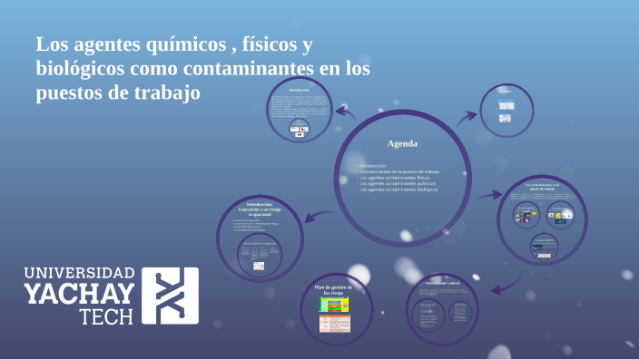 Los agentes químicos , físicos y biológicos como contaminantes en los ...