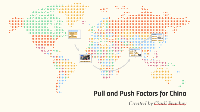Pull and Push Factors for China by Cindi Peachey on Prezi