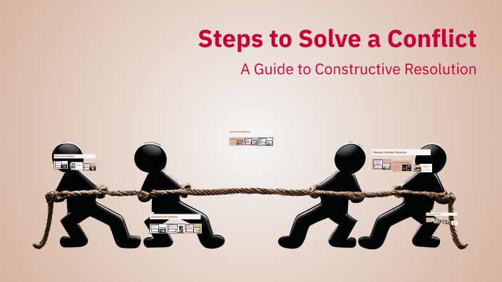 Steps to Solve a Conflict by Raghda Daoud on Prezi