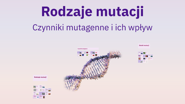 Rodzaje mutacji by Julia Lech on Prezi