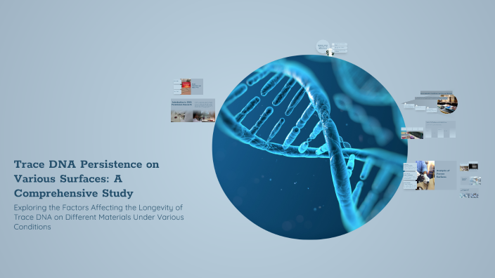 Trace DNA Persistence on Various Surfaces: A Comprehensive Study by ...