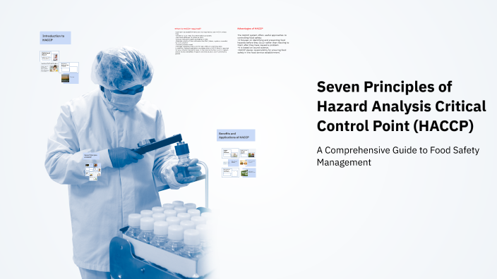 Seven Principles of Hazard Analysis Critical Control Point (HACCP) by ...
