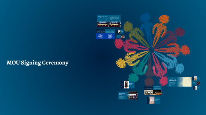 Designing the MOU Signing Ceremony Poster by Aarogyada NHC on Prezi