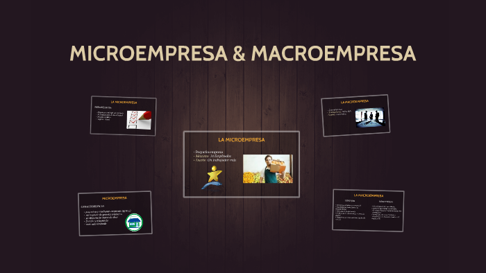 MICROEMPRESA & MACROEMPRESA by Pablo Malpartida on Prezi