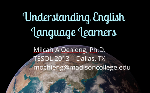 Understanding English Language Learners by on Prezi
