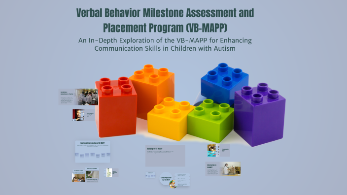 Verbal Behavior Milestone Assessment and Placement Program (VB-MAPP) by ...