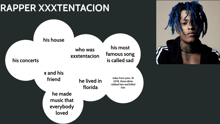 RAPPER XXXTENTACION by SPENCER BROWN on Prezi