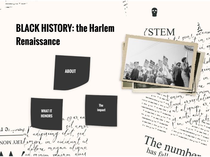 Black History: The Harlem renaissance by malik collins on Prezi