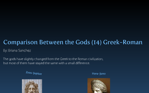 Comparison Between the Gods (14) Greek-Roman by Ted Sanchez on Prezi