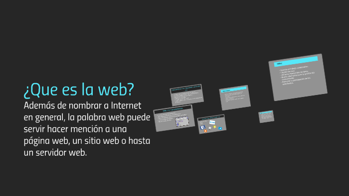 ¿Qué es la web? by Simón Reyna on Prezi