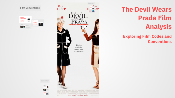 The Devil Wears Prada Film Analysis by Michelle Beresford on Prezi