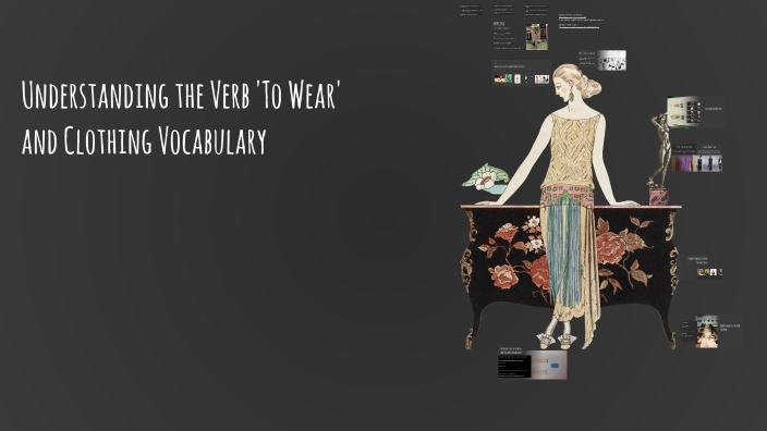 Understanding the Verb 'To Wear' and Clothing Vocabulary by Naiely ...
