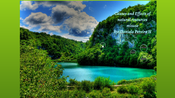 Causes and Effects of natural resources misuse by Daniela Pereira ...