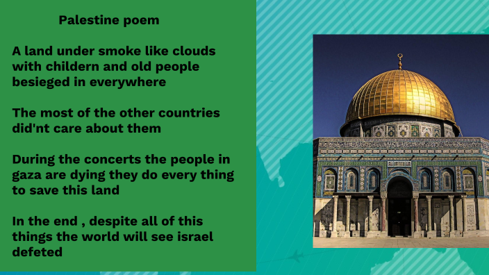 Palestine Poem by mohamed amir on Prezi