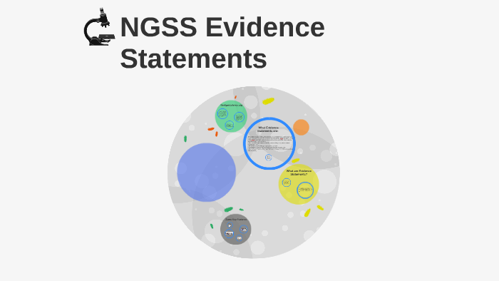 NGSS Evidence Statements by on Prezi