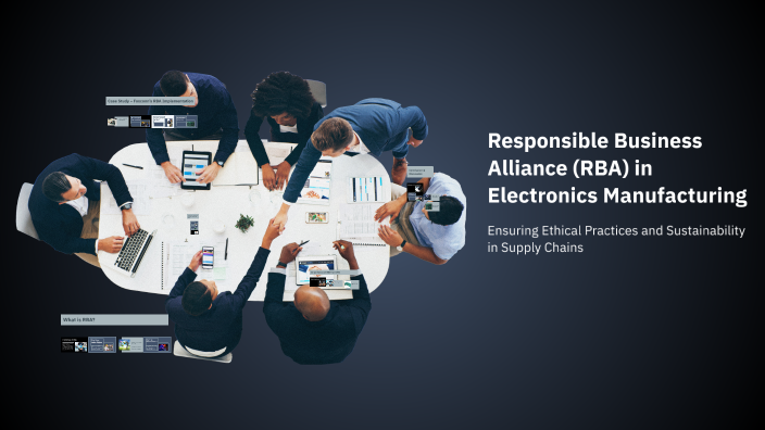 Responsible Business Alliance (RBA) in Electronics Manufacturing by FU ...