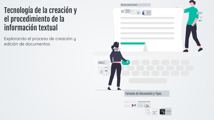 Tecnología de la creación y el procedimiento de la información textual ...