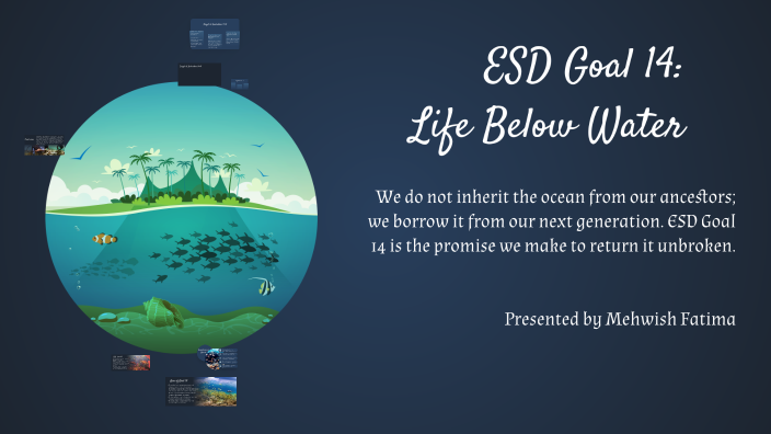 ESD Goal 14: Life Below Water by Mehwish Fatima on Prezi