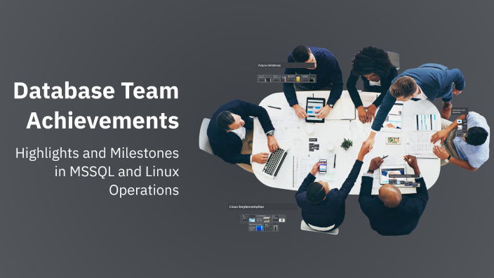 Database Team Achievements by DBA . on Prezi