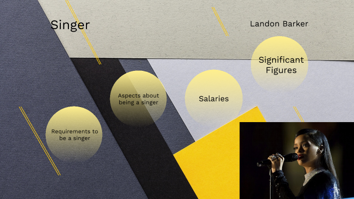 Careers in Music: Singer by Landon Barker on Prezi