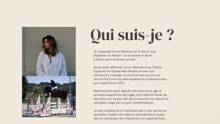 cv Emma by emma mylonasd on Prezi