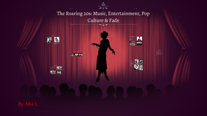 Roaring 20s: Music, Entertainment, Pop Culture & Fads by Mia Longley on ...