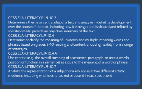 CCSS.ELA-LITERACY.RL.9-10.2 by Travis McCown on Prezi