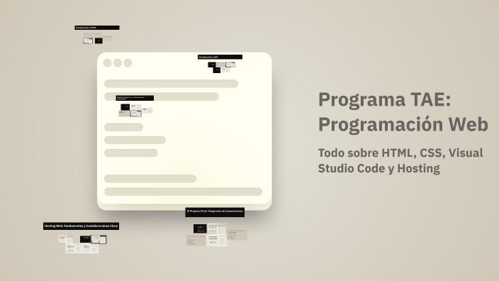 Programa TAE: Programación Web by Daniel Rojas on Prezi
