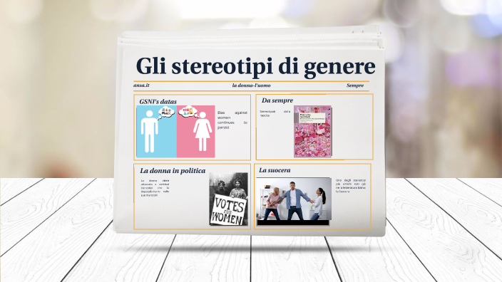 stereotipi di genere by martina mirabella on Prezi