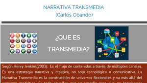 infografía Narrativa Transmedia by Diana Consuelo Osorio Cáceres on ...