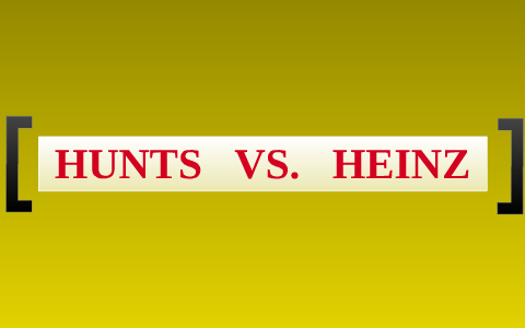 Hunts vs. Heinz by Silvia Garijo on Prezi