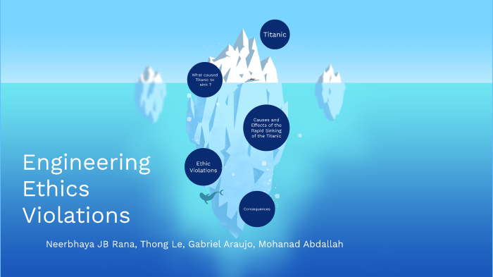 Engineering Ethics Violations- Titanic by Mohannad El-Marghany on Prezi