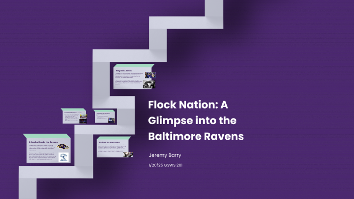 Flock Nation: A Glimpse into the Baltimore Ravens by Jake Barry on Prezi