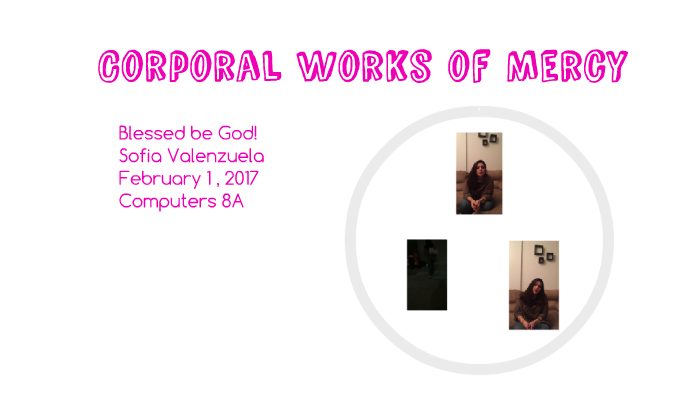 Corporal works of Mercy by sofia valenzuela terrazas on Prezi