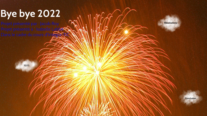 Bye bye 2022 by Jacob Roy on Prezi