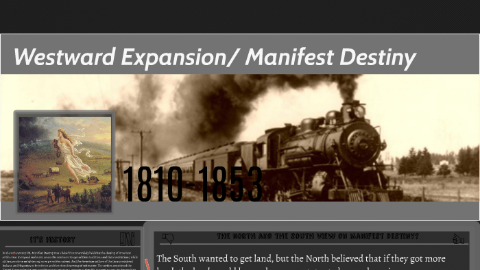 manifest destiny/westward expansion by jordy cabrera on Prezi