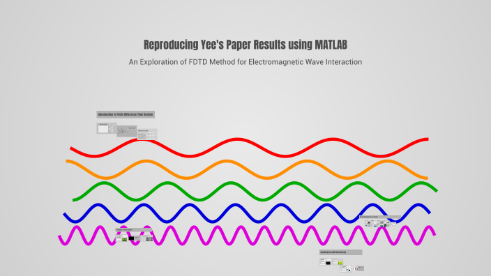 Reproducing Yee's Paper Results using MATLAB by Irene Ortega on Prezi