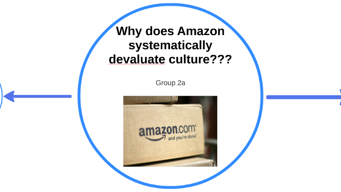 Why does Amazon systematically devaluate culture by Jamie Fuego