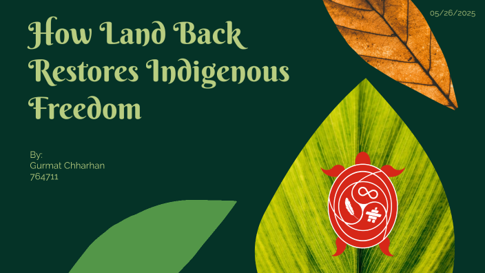 How Land Back Restores Indigenous Freedom by GC - 11ZZ 764711 ...
