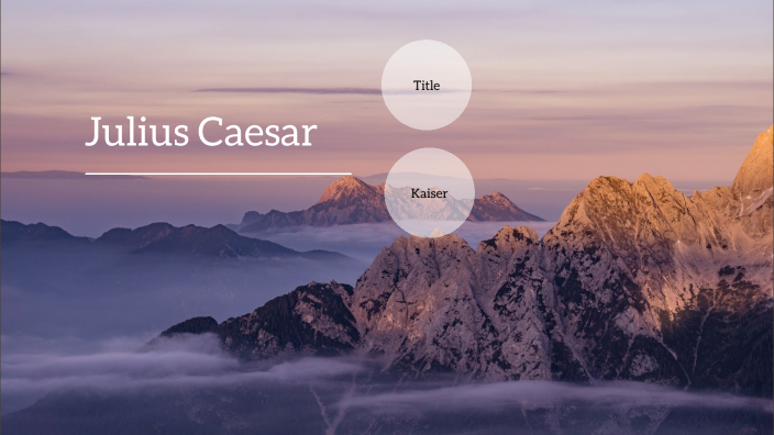 Julius Caesar by Simon Hager on Prezi