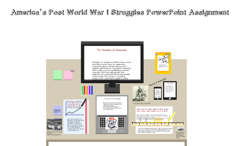 America’s Post World War I Struggles PowerPoint Assignment by Alexis ...