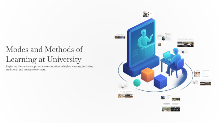 Modes and Methods of Learning at University by Firdaouss Bellid on Prezi