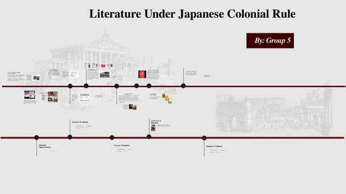 Literature Under the Japanese Colonial Period by Alfonso Ginto on Prezi