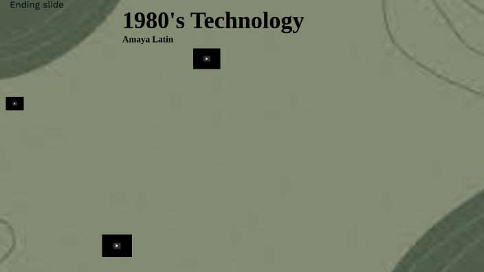 80's Technology by Amaya Latin on Prezi