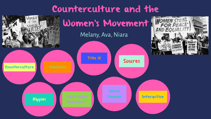 COUNTERCULTURE AND THE WOMENS MOVEMENT by Melany Kriener on Prezi