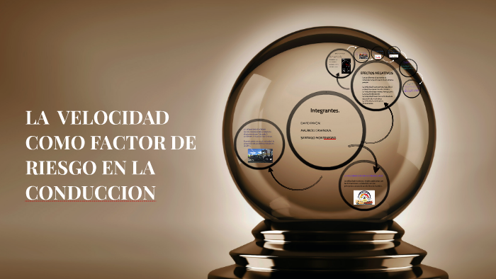 LA VELOCIDAD COMO FACTOR DE RIESGO EN LA CONDUCCION by Mauricio ... LA VELOCIDAD COMO FACTOR DE RIESGO EN LA CONDUCCION by Mauricio ...