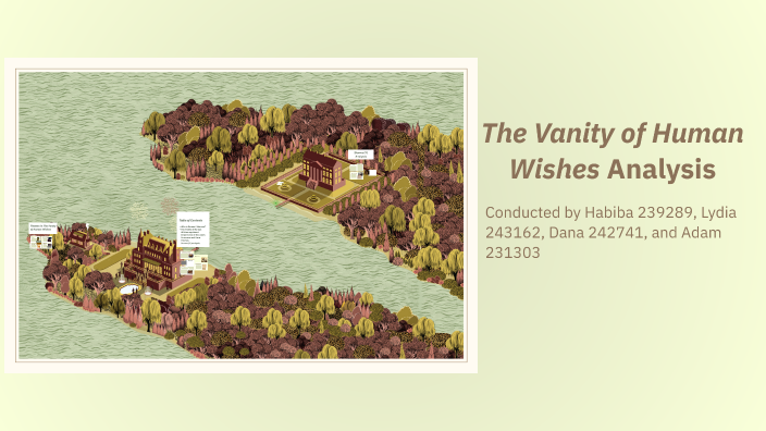 The Vanity of Human Wishes Analysis by Habiba Sulliman on Prezi