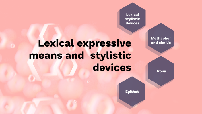 Lexical stylistic devices by Аружан Боранбай on Prezi